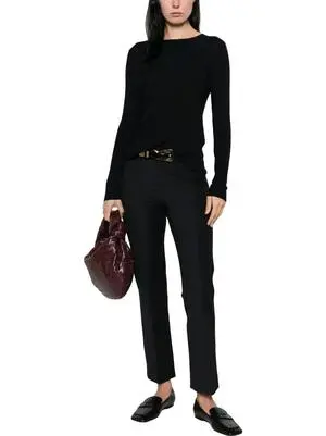 Max Mara Long Sleeve Crewneck T-shirt - Blue