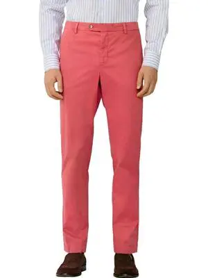 HACKETT LONDON Kensington Slim-fit Trousers - Red