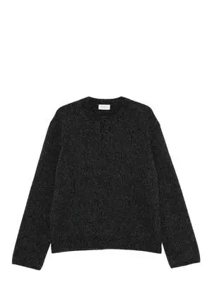 DIANA STUDIO Henley Neck Sweater - Grey