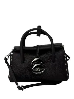 ZANELLATO Studded Leather Tote Bag - Black