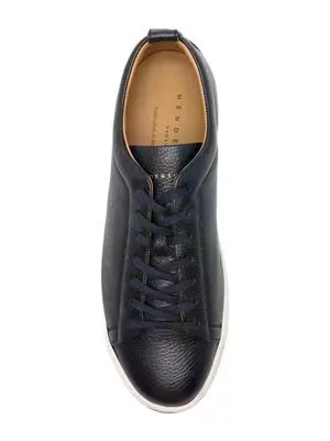 HENDERSON BARACCO Grainy Leather Lace-up Sneakers - Blue