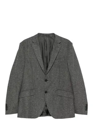 Etro Notched-lapels Blazer - Grey
