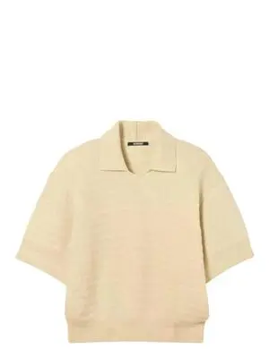Jacquemus Short-sleeve Top - Neutrals
