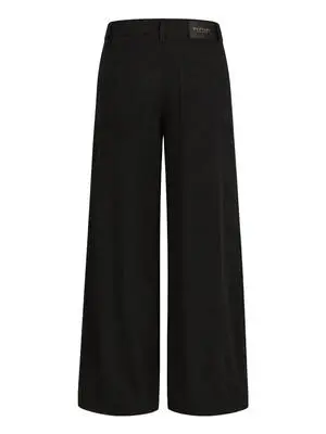 CAMBIO Eleven Wide-leg Trousers - Black