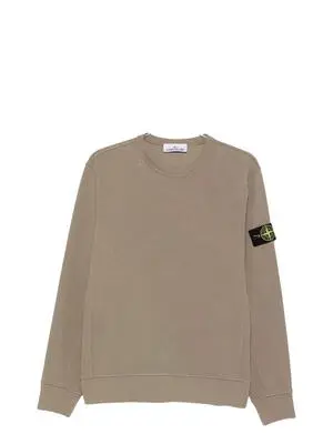 Stone Island Logo Patch Sweatshirt - Green