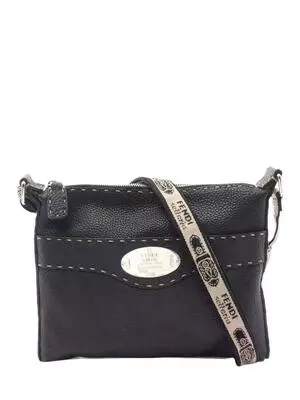 Fendi Selleria Shoulder Bag - Black