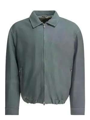 BRUNELLO CUCINELLI Brunello Cucinelli Leather Zip-Up Jacket