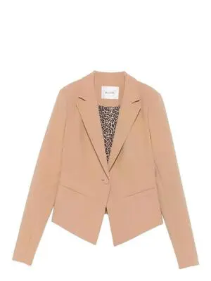 BLUGIRL Single-button Asymmetric Hem Blazer - Neutrals