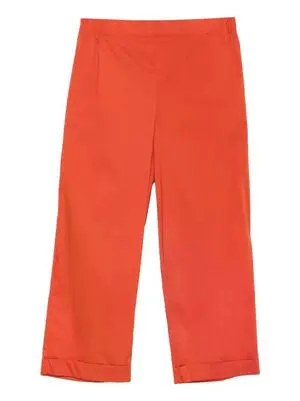 Liviana Conti Elasticated Waistband Trousers - Orange