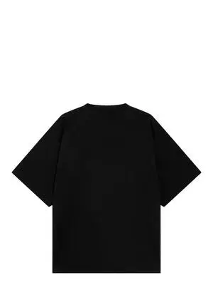 Balenciaga Graphic Print Oversized T-shirt - Black