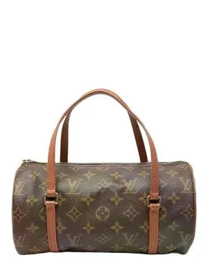 LOUIS VUITTON Louis Vuitton Monogram Papillon 26 Handbag Brown