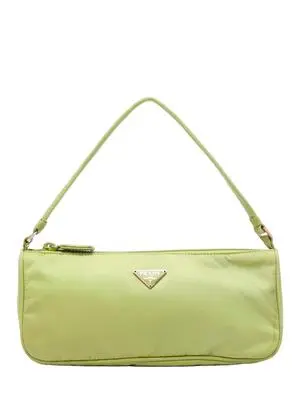 Prada Tessuto Pochette Shoulder Bag - Green
