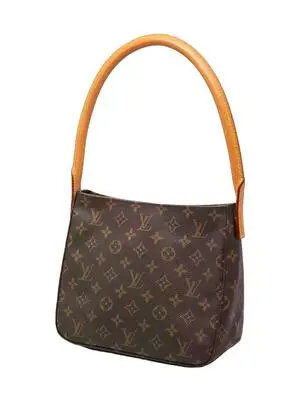 LOUIS VUITTON Monogram Canvas Looping Mm Shoulder Bag - Brown