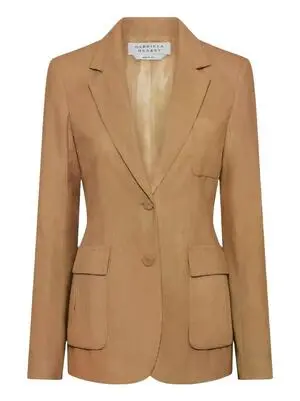 Gabriela Hearst Louisa Blazer - Brown
