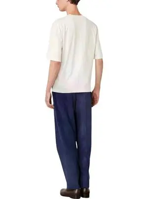 Officine Générale Crew-neck Short-sleeves T-shirt - Neutrals