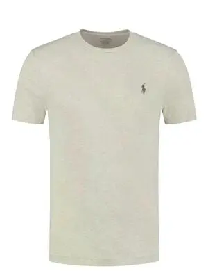 Polo Ralph Lauren Logo-embroidered T-shirt - Neutrals