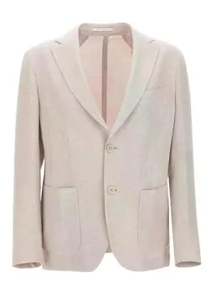 Eleventy Single-breasted Blazer - Neutrals