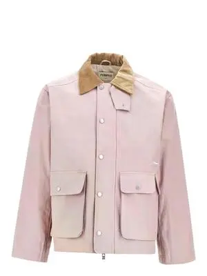 POMPEII Corduroy Collar Field Jacket - Pink
