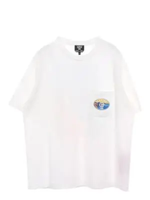 Giorgio Armani 2010s X Kith Malibu Pocket-detail T-shirt - White