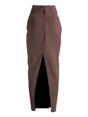 Rick Owens High-waist Maxi Skirt - Brown