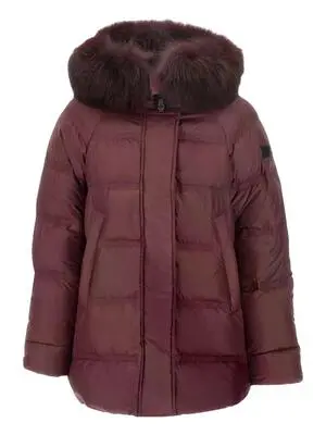 Peuterey Takan Quilted Coat - Red