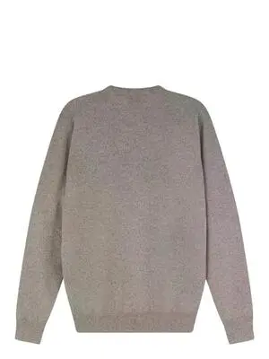 Brunello Cucinelli V-neck Cashmere Sweater - Neutrals