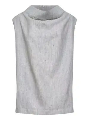 BATAKOVIC BATAKOVIC Belgrade Sleeveless Top With Herringbone Pattern