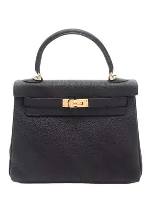 HERMÈS Hermès 25 Kelly Togo-Leather Tote Bag