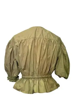 Ulla Johnson Minnie Peplum Blouse - Neutrals