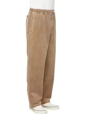 Officine Générale Corduroy Drawstring Trousers - Neutrals