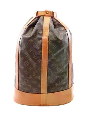 LOUIS VUITTON 1996 Gm Randonne Backpack - Brown