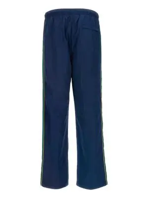 Casablanca Logo-patch Side-stripe Track Pants - Blue
