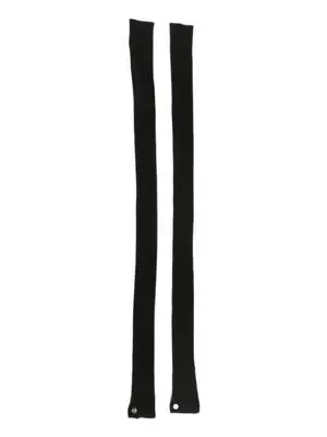 Rick Owens Ribbed-knit Arm Warmers - Black
