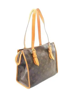 LOUIS VUITTON Popincourt Monogram Shoulder Bag - Brown