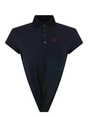 DSQUARED2 DSQUARED2 Deep-Cut Polo Shirt