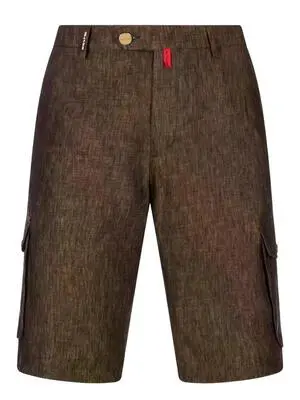 Kiton Cargo Shorts - Brown