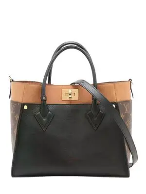 LOUIS VUITTON Louis Vuitton Monogram On My Side MM Satchel