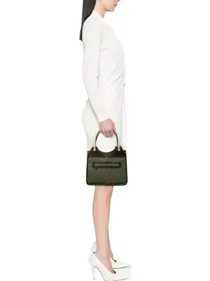 LOUIS VUITTON 2004 Monogram Mini Lin Kathleen Handbag - Green