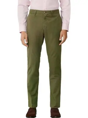 HACKETT LONDON Kensington Slim-fit Chinos - Green