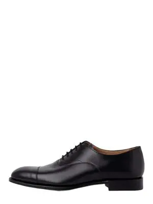 HACKETT LONDON X Cheaney Cap Toe Oxford Shoes - Black