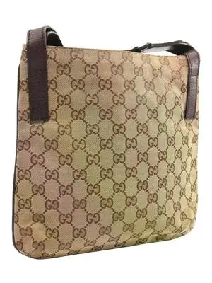Gucci Gg Canvas Crossbody Bag - Neutrals