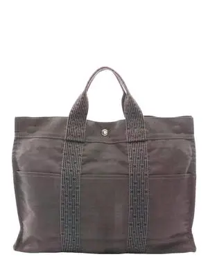 Hermès Canvas Tote Bag - Grey