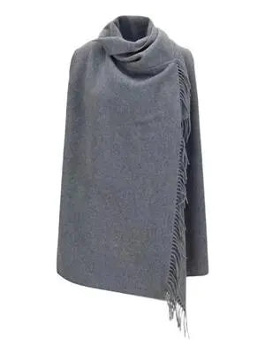 FABIANA FILIPPI Fabiana Filippi Fringe-Trimmed High-Neck Vest