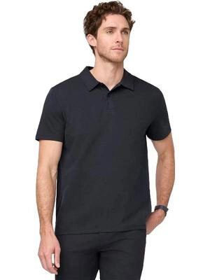 DUER Air Flow Pique Polo Navy