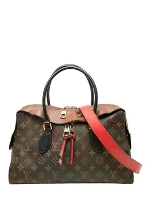 LOUIS VUITTON Monogram Canvas Tuileries Satchel - Brown