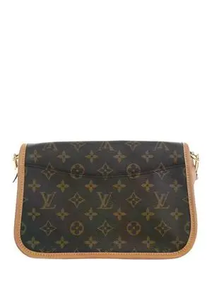 LOUIS VUITTON Monogram Diane Satchel - Brown