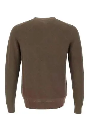 DIKTAT DIKTAT Diamond-Knit Crew Neck Sweater
