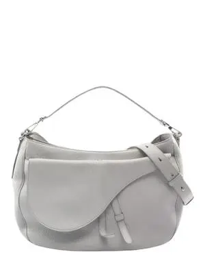 Dior 2000s Saddle Shoulder Bag - Grey