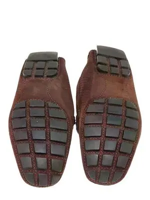 LOUIS VUITTON Monte Carlo Suede Loafers - Brown