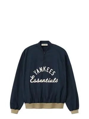 Fear Of God Yankees Half Zip Pullover Dark Sapphire Blue Blue